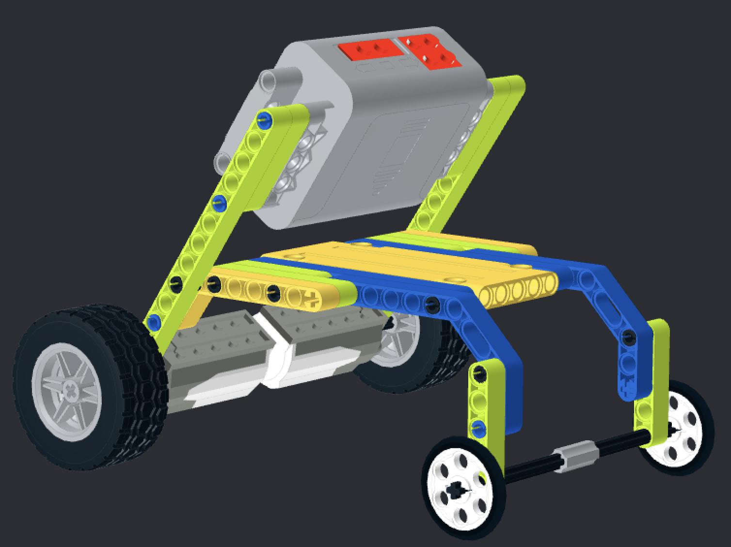Build a Robot Kart with a Lego Motor - Build with micro:bit